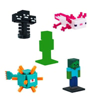 PMI Minecraft 3D Figür Toppeez 5'li Set MC2040 Model 1