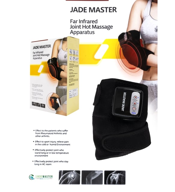 Jade Master Kızılötesi Isılı Eklem Bölgelerine Özel Titreşimli Masaj Aleti