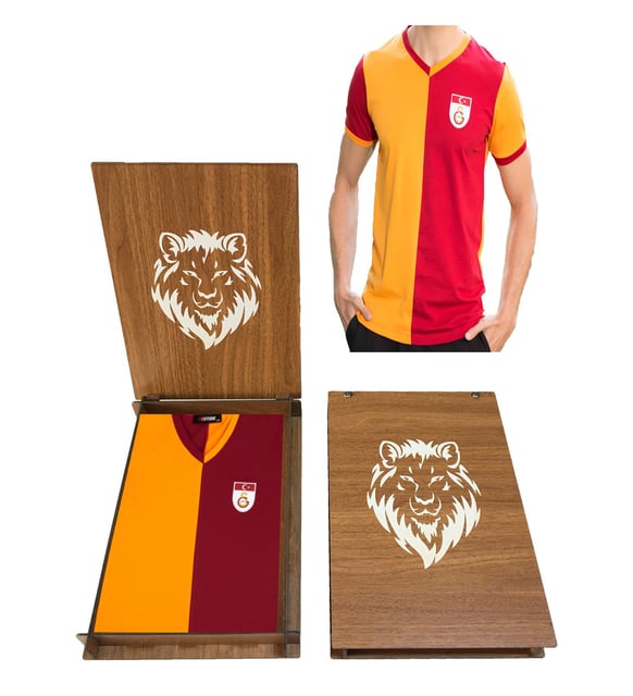 Galatasaray Metin Oktay Forma-Hediye(Ahşap Kutulu) Kişiye Özel İsim Yazılı