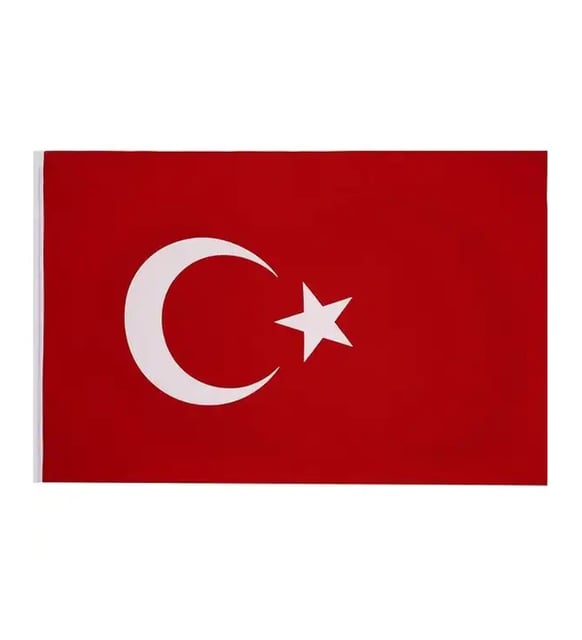 Kırmızı Beyaz Bayrak 70X105 Türk Bayrağı