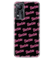 INFINIX Note 11 Pro Note 10 Hot 9 Play Kılıf Desemli Silikon Barbie 1404