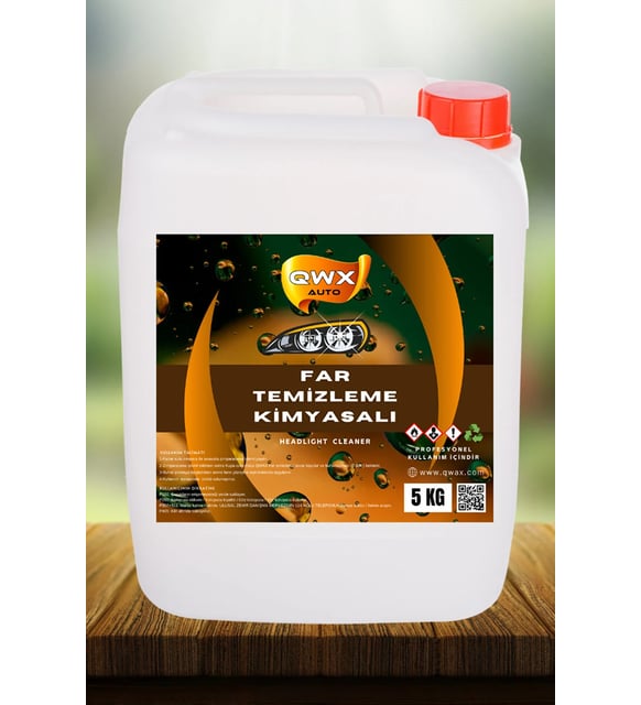 Kloroform Far Temizleme Sıvısı Kimyasal Far Parlatma Solüsyonu 5 Kg