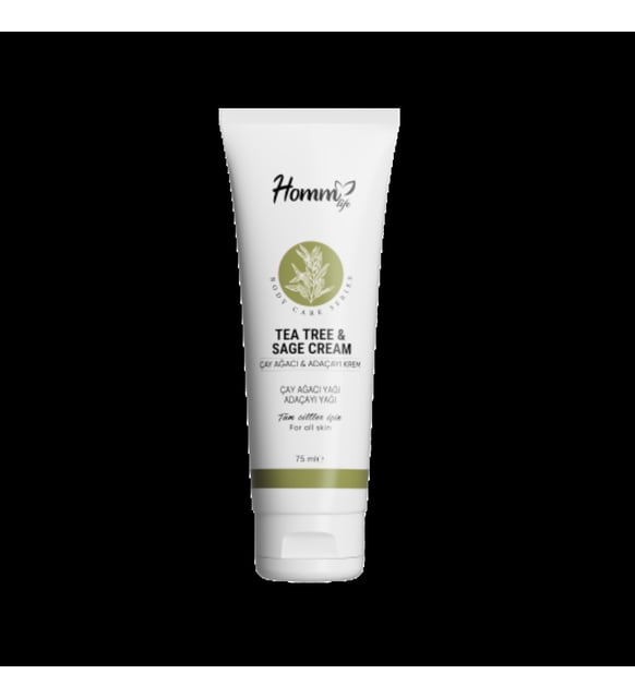 HOMM LIFE ÇAY AĞACI ADAÇAYI YAĞLI KREM 75 ML