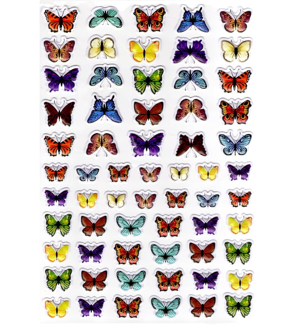 Sticker Kabartmalı A4 Boyutunda Stiker Defter, Planlayıcı Etiket ...