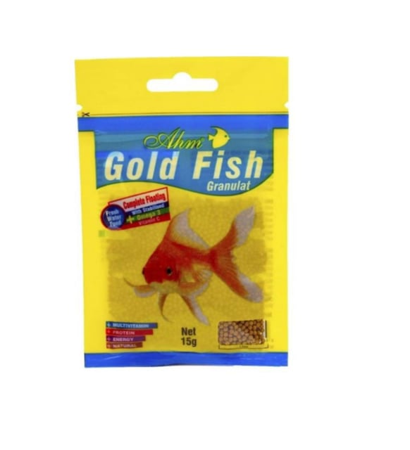 Ahm Gold Granulat Balık Yemi 15 Gr