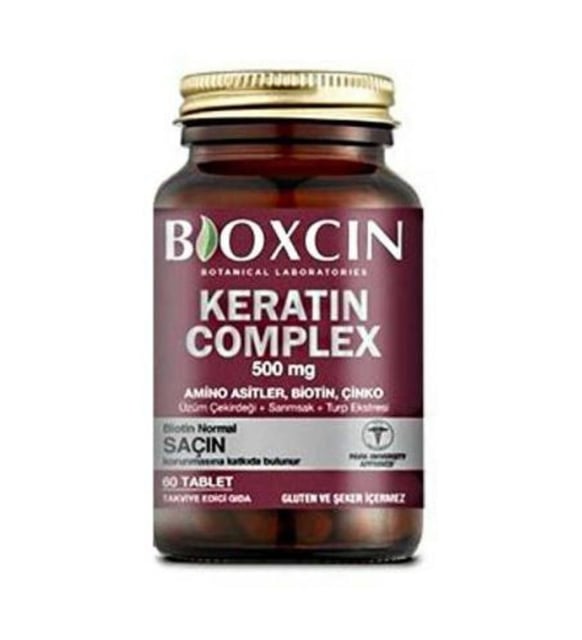 BIOXCIN KERATIN COMPLEX 500MG 60 TABLET