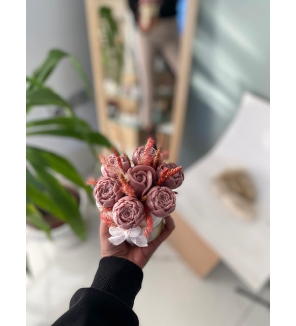 Öğretmenler Günü Mini Mum Buketi