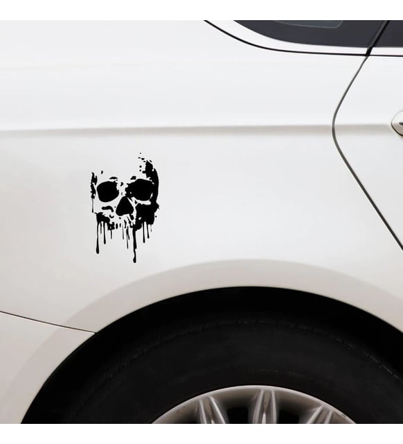 Kuru Kafa Araba Sticker Etiket Yapıştırma 15CM