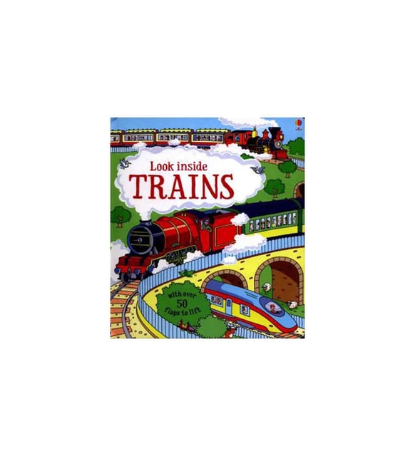 The Usborne Look Inside Trains