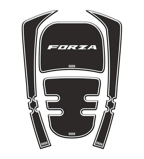 Honda Forza 2018-2020 4lü Tank Pad 006