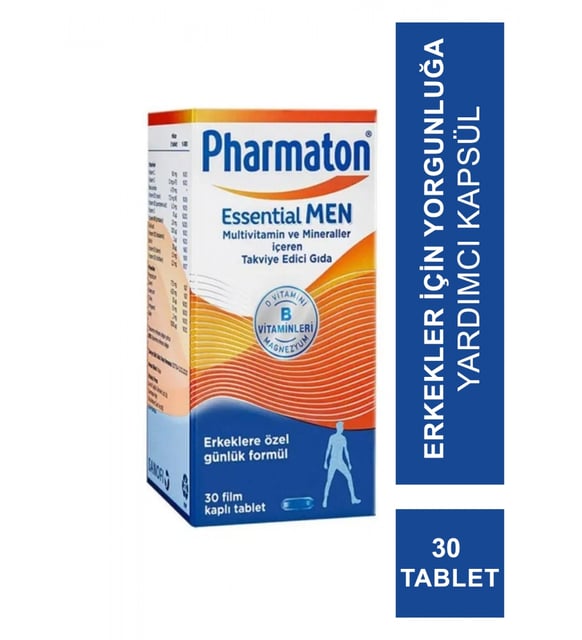 Pharmaton Essential Men Takviye Edici Gıda 30 Tablet