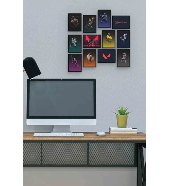 Pc Game 12 Parça Mdf (ahşap) Tablo Ofis Boyu