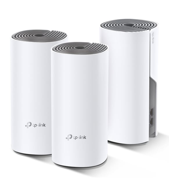 TP-LINK DECO E4 3 PACK 1200MBPS 2.4 GHZ 5 GHZ MESH WIFI INDOOR ACCESS ...