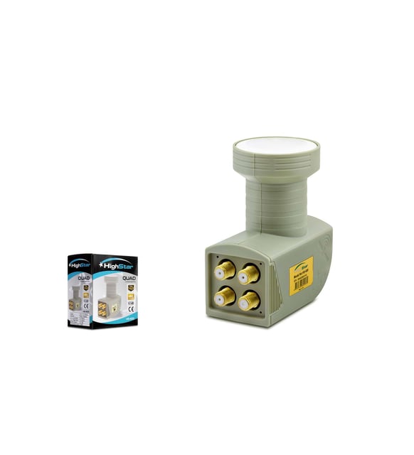 HIGHSTAR HS-400 DÖRTLÜ LNB QUAD