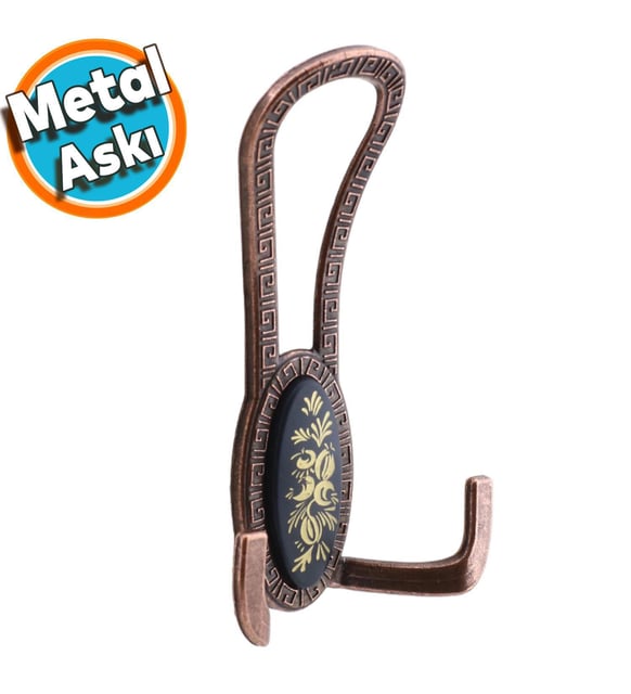 Portmanto Vestiyer Duvar Kapı Askısı Metal Dolap Elbise Askılığı Antik ...