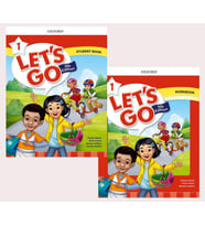 Let's Go: Level 1: Student Book + Workbook with Downloadable Audios