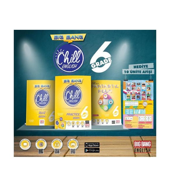 BIG BANG 6. SINIF CHILL ENGLISH PRACTICE BOOK (3’lü Set)