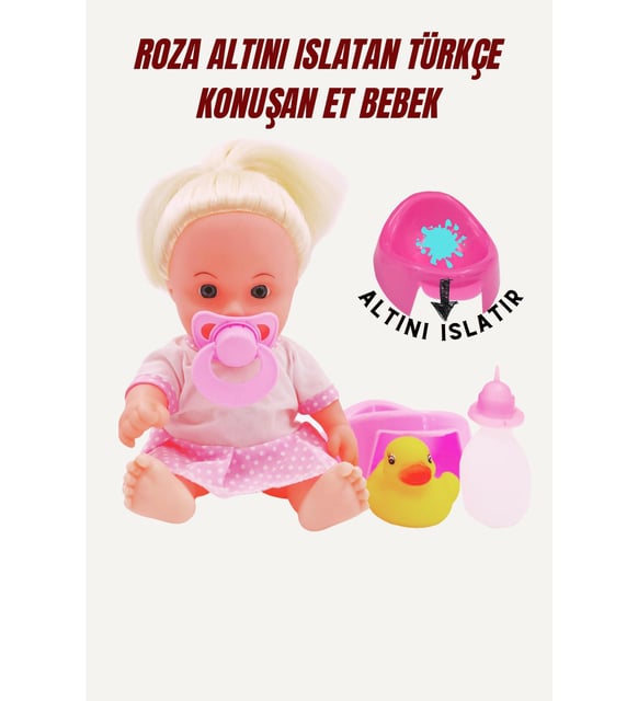 Sarı Saçlı Altını Islatan Türkçe Konuşan Et Bebek