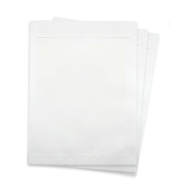 Zarf A4 boyutunda Beyaz Torba Zarf 24x32 cm - 50 Adet