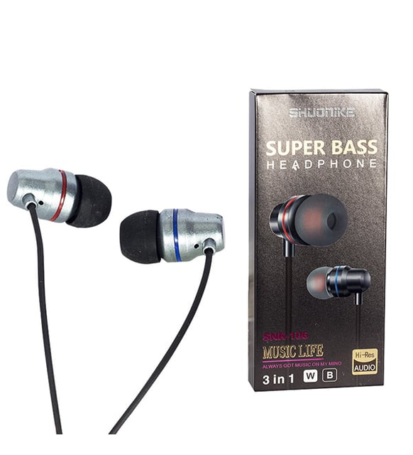 3.5MM JACKLI 3IN1 KULAKİÇİ KABLOLU MİKROFONLU KULAKLIK