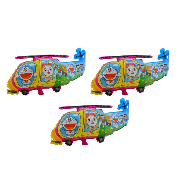 Doraemon Helikopter Pembe 3 Adet Büyük Boy 40cmx68cm Folyo Balon ...