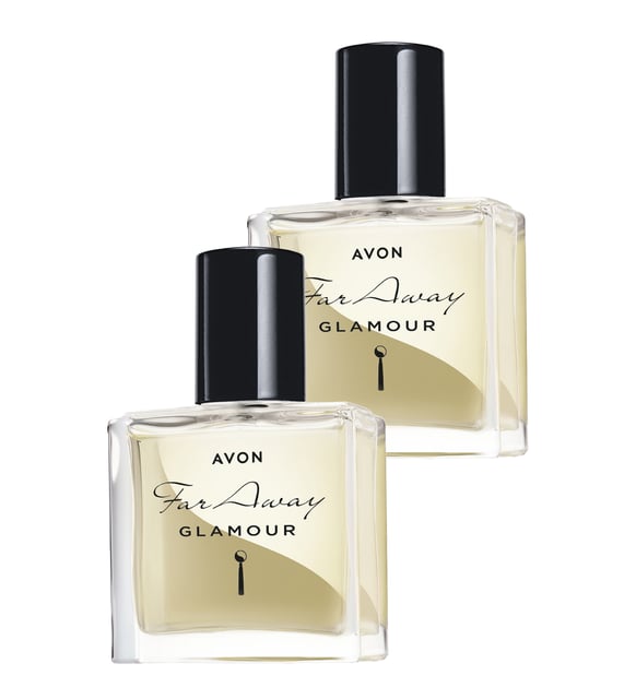 Avon Far Away Glamour Kadın Parfüm Edp 30 Ml. İkili Set