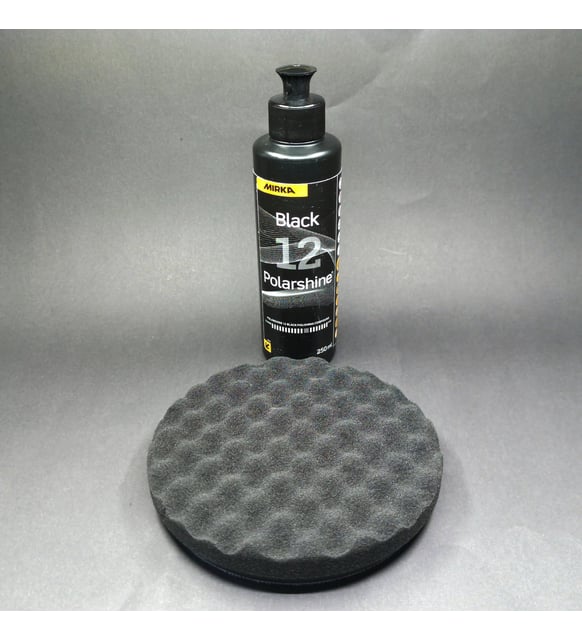 PASTA CİLA SETİ EPOKSİ PARLATMA POLİSAJ SETİ MIRKA 12 BLACK CİLA 250 ML ...