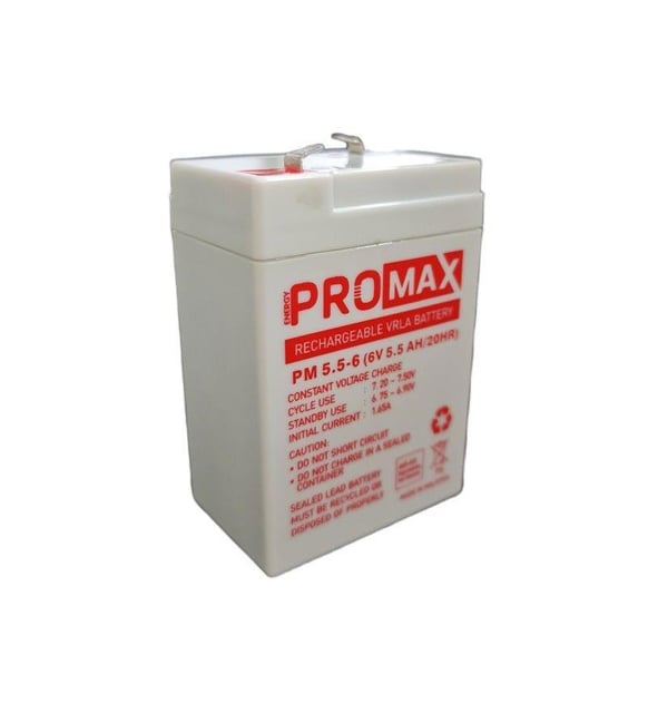 Energy Promax 6Volt 5.5Amper Akü 6V 5.5AH