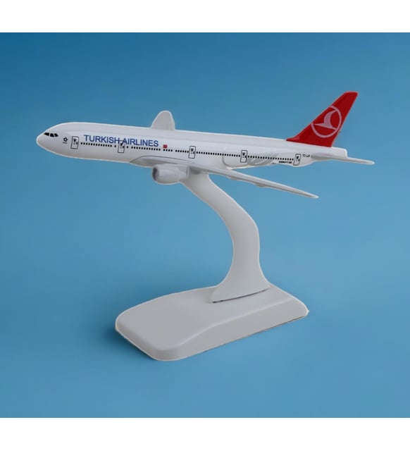 Boeing 777-300 THY 1:400 Ölçekli Metal Model Maket Uçak Masaüstü Sergi ...