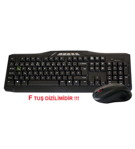 G.ALYA Profesyonel Oyuncu Klavye Mouse Set