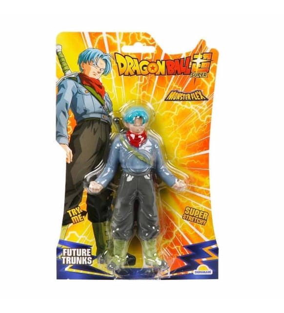 Monster Flex Dragon Ball Stretch Figür 15 cm - Future Trunks