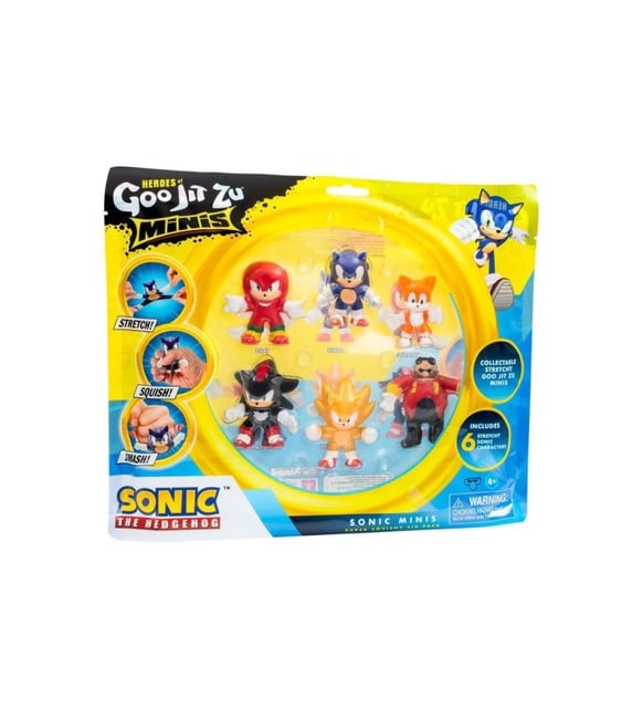 GJN03000 GooJitSu Sonic Mini 6lı Paket