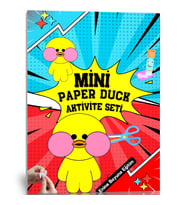 Mini Paper Duck Aktivite Seti (Cırt Cırtlı ve Kes-Yapıştır)
