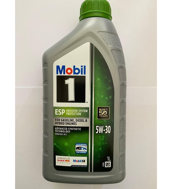 Mobil 1 ESP 5W- 30 Dexos 2 Tam Sentetik Motor Yağı 1 L Dolum Yılı 2021