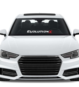 Mitsubishi Lancer Evolution X Logo Sticker, Araba, Etiket, Çıkartma ...