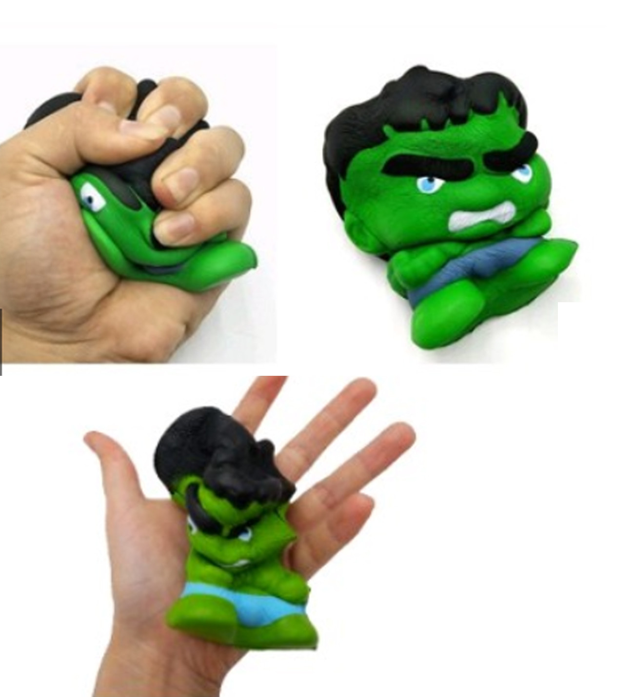 Marvel Hero HULK Squishy,Yavaş Yükselen,Kokulu 12 cm Hulk Sukuşi